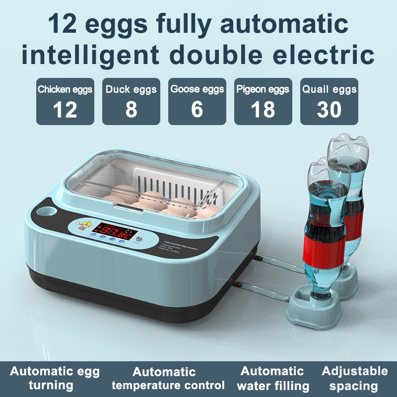 12/24/36/64 chicken and duck fully automatic intelligent incubator egg ...