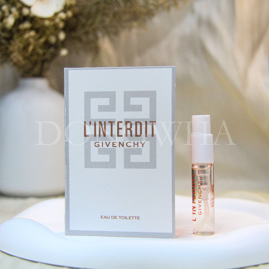 Perfume Sample Givenchy L'Interdit Eau de Toilette , 2019 Mini ...
