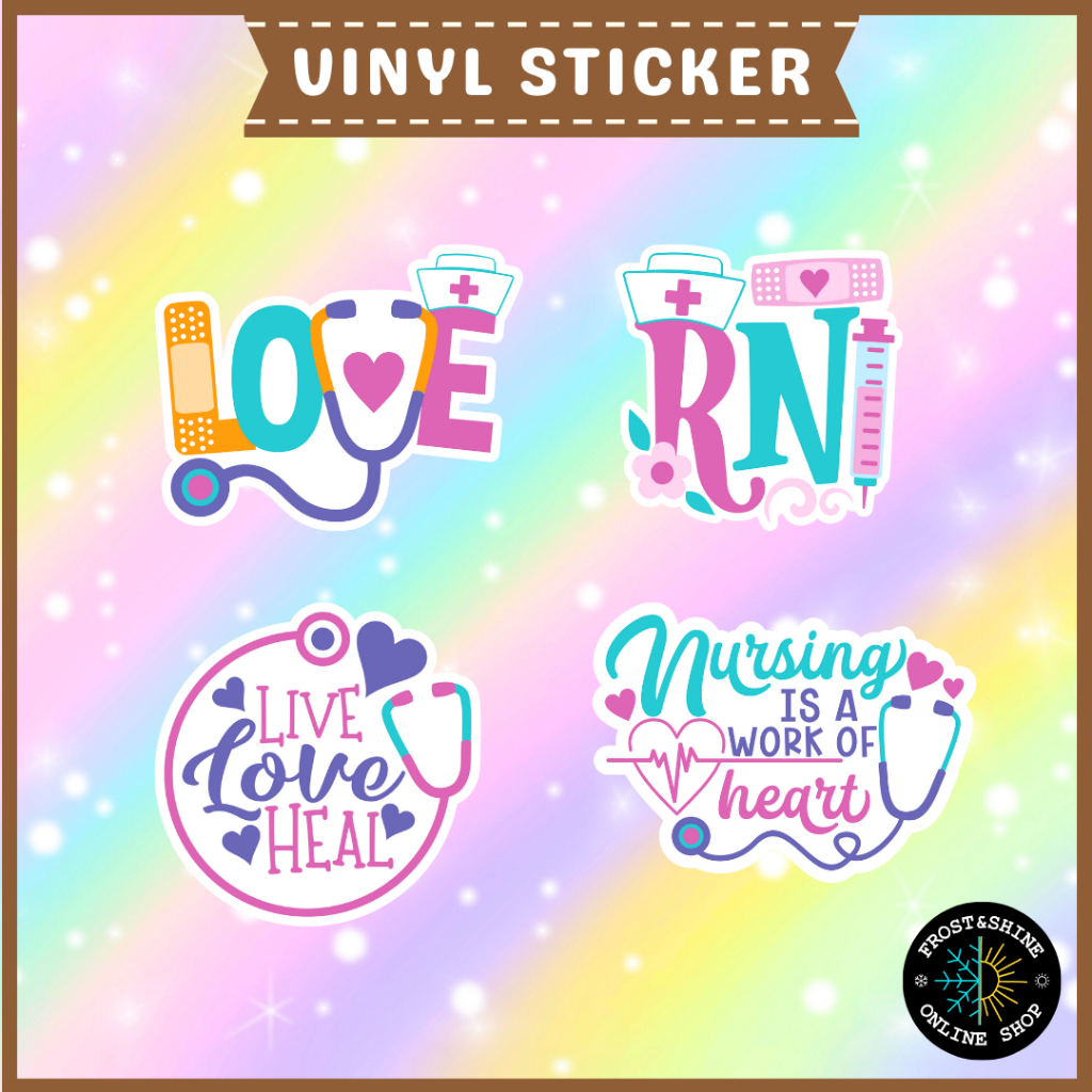 Vinyl Stickers for Nurses or Nursing Students | Shopee Philippines
