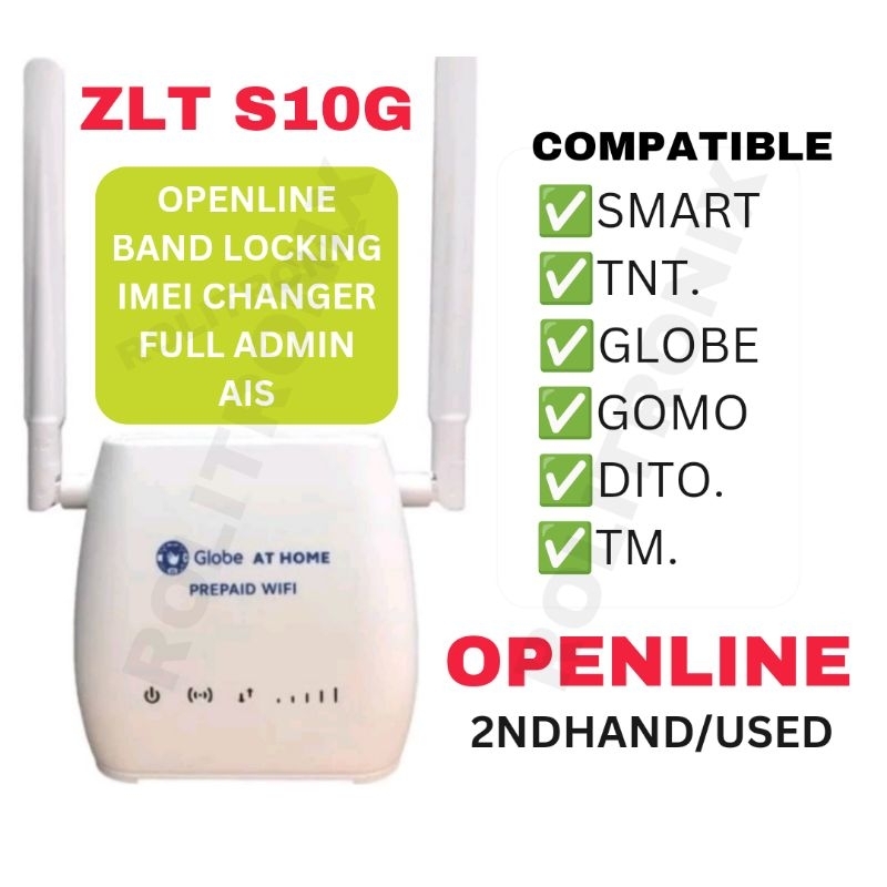 ZLT-S10G PREPAID WIFI OPENLINE (USED/2NDHAND) | Shopee Philippines