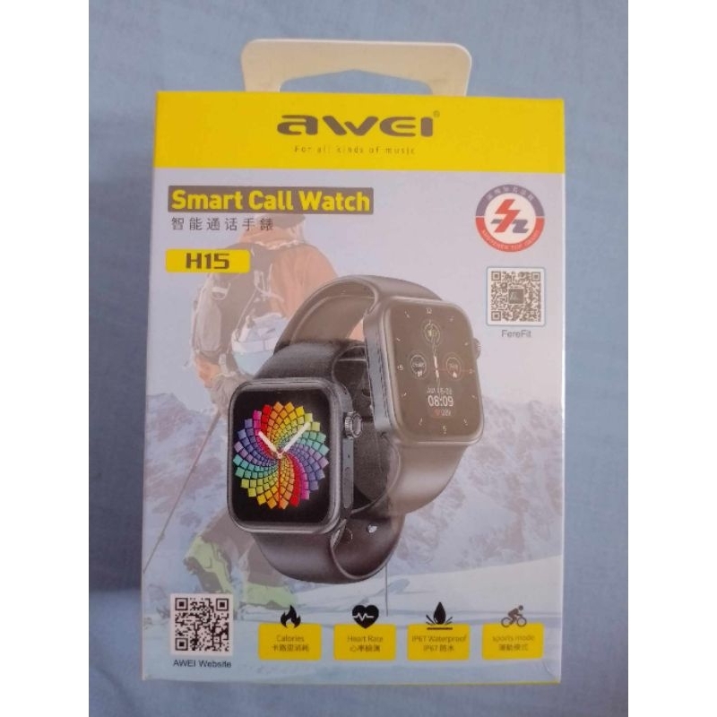 AWEI Smart Call Watch | Shopee Philippines