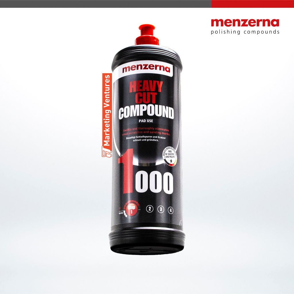 Menzerna Heavy Cut Compound 1000 Car Polish for the speedy removal of deep scratches 1kg ...