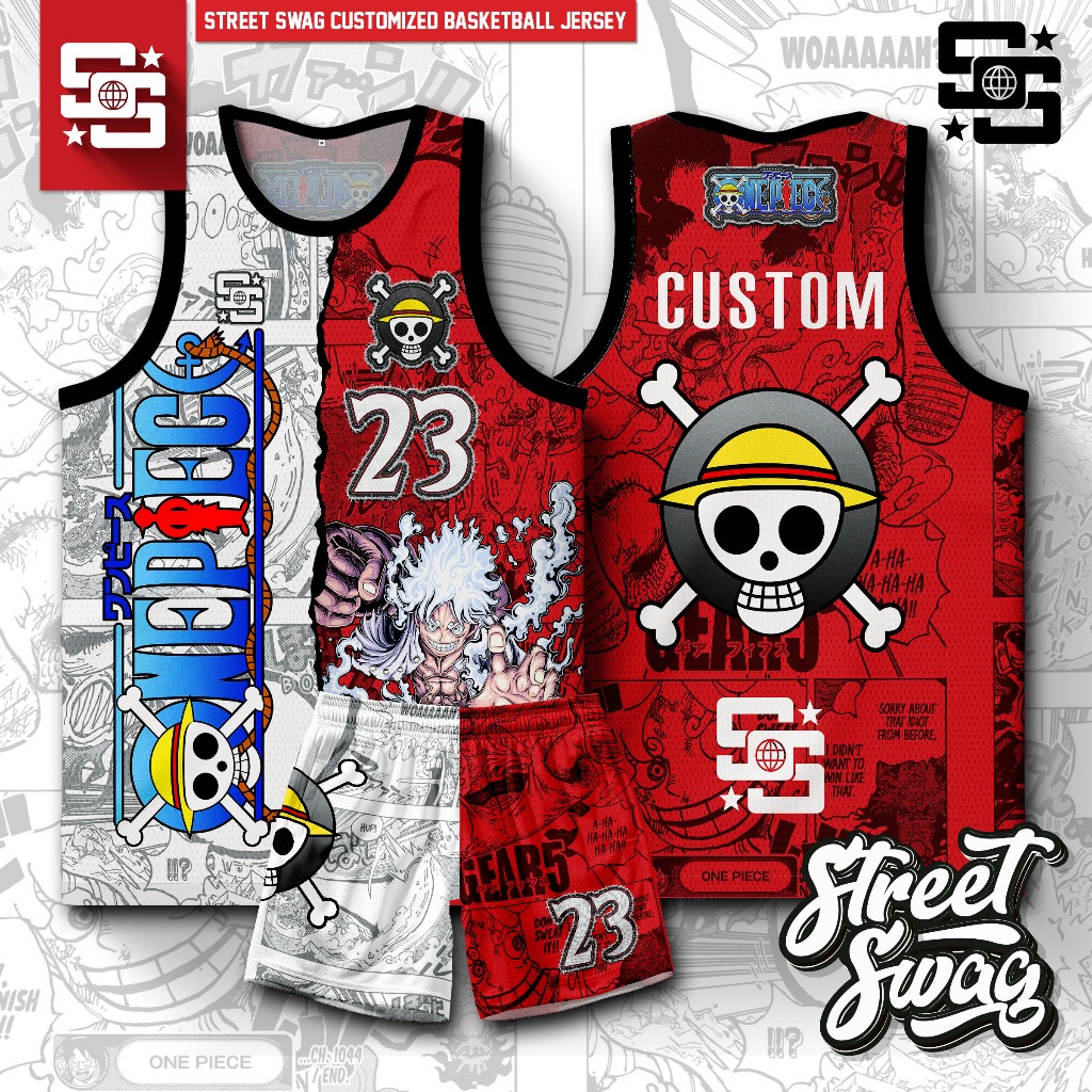 Street Swag Custom Customizable One Piece Unisex Basketball Jersey Tops ...