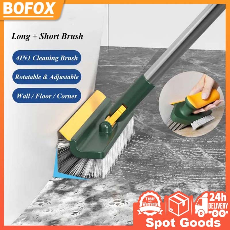 4in1 Long Handle Washing Windows Crevice Cleaning Brush Cleaning Brush ...