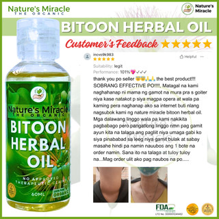 Bitoon Herbal Oil Original Buy 1 Take 1 For Bukol Pang Tunaw ng Bukol ...