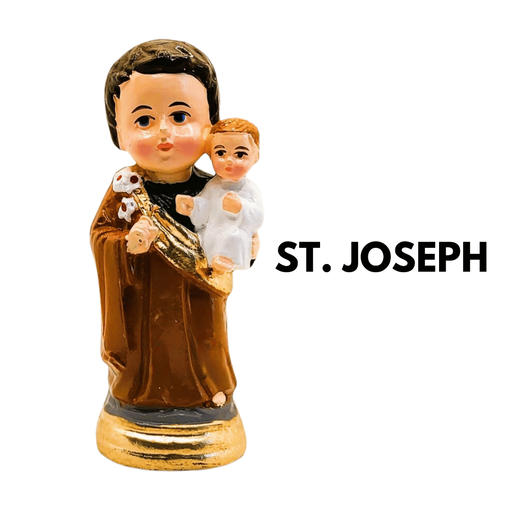 Chibi Religious Mini Statues St. Joseph 3.5 to 4 inches | Shopee ...