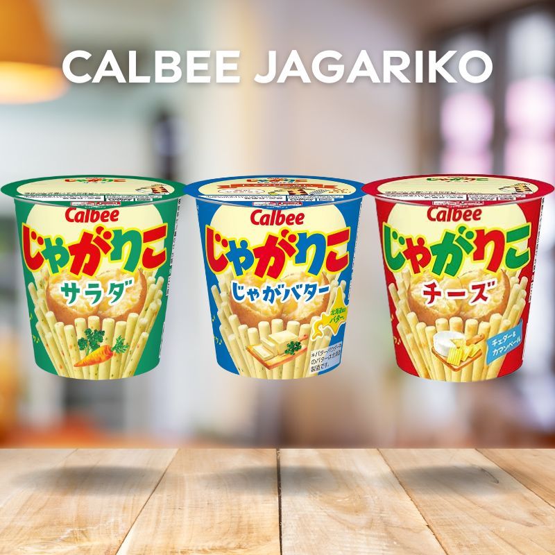 Calbee Jagariko 57g Snack taste Salad/Jaga Butter/cheeze Directly Shipping from JAPAN | Shopee ...
