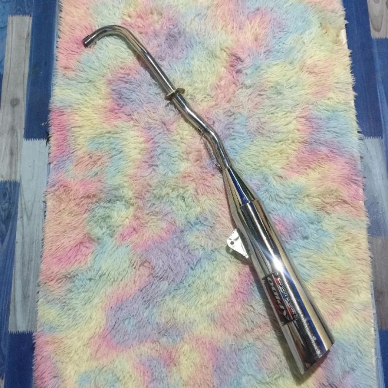 Chicken Pipe Stainless for Smash 115 with Tatak APIDO | Shopee Philippines