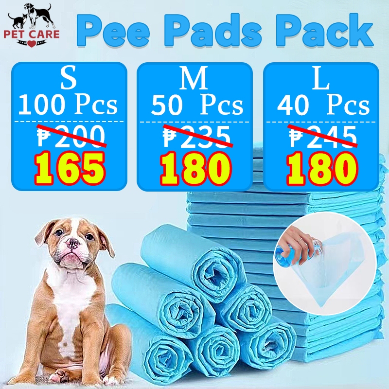 【Thickening】Dog Pee Pad Training Pads Per Pack Pee Pads For Dogs Puppy ...