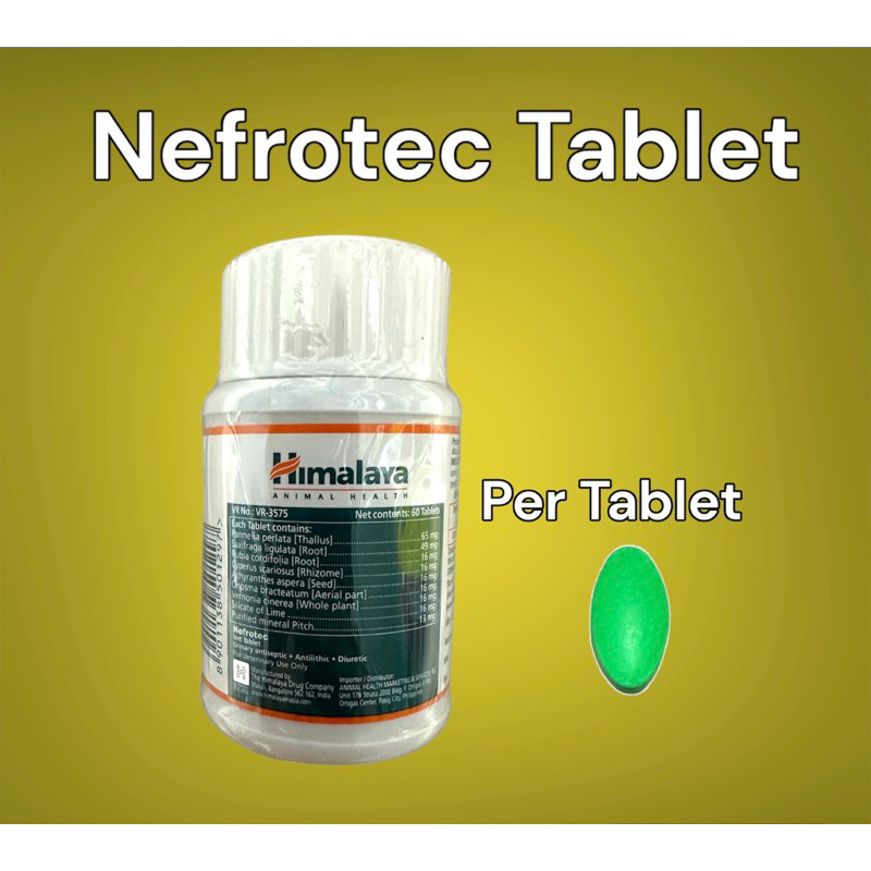 Himalaya Nefrotec Sold Per Tablet | Shopee Philippines