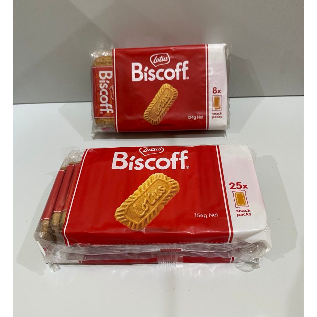 Lotus Biscoff Biscuit Snack Packs 124g and 156g | Shopee Philippines