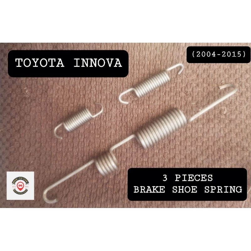 3 Pieces Brake Shoe Spring for Toyota Innova (2004-2015) | Shopee ...