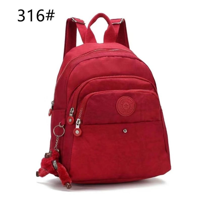 New Kipling 13 Inch 3 Zipper Backpack Student Backpack School Backpack For Girls And Boys ...