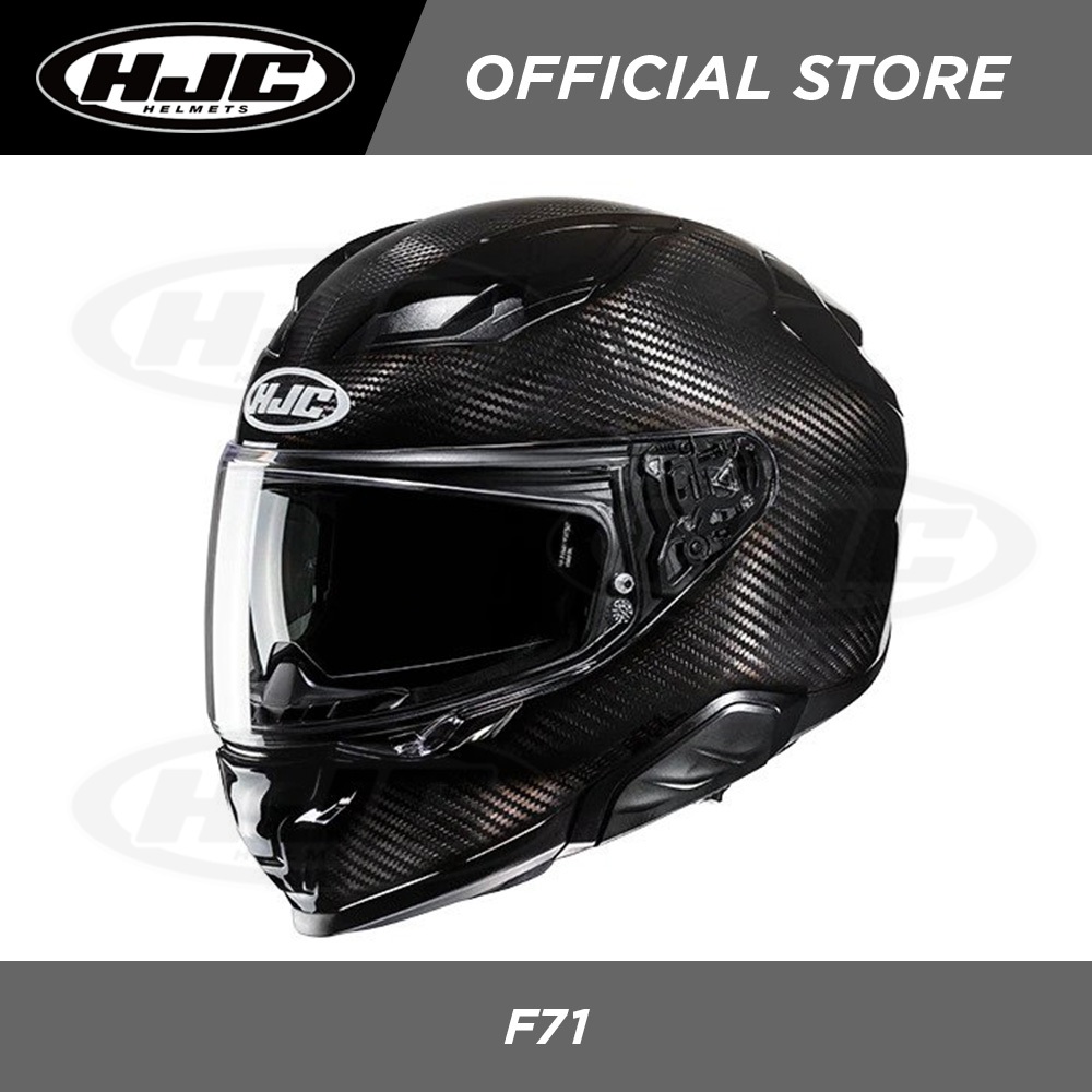 HJC Helmets F71 Carbon Black | Shopee Philippines