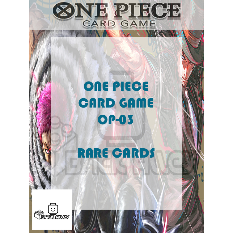 One Piece TCG OP03 Rare Cards (R) | Shopee Philippines