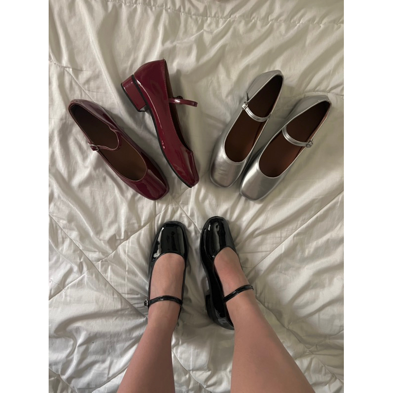CRIZA SHOES SOPHIE 1" LOW HEEL MARY JANE | Shopee Philippines