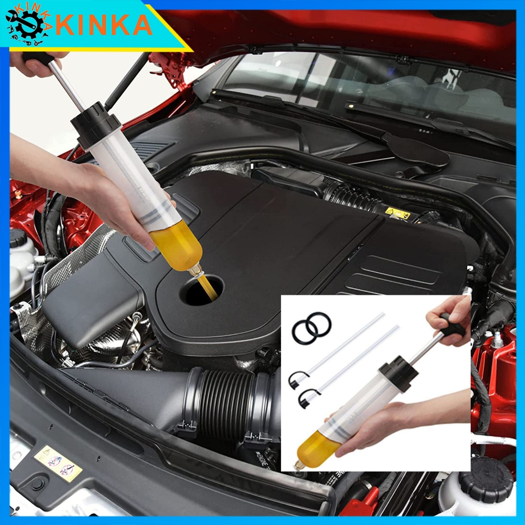 200CC Car Oil Fluid Extractor Portable Needle Tube Automotive Fuel ...