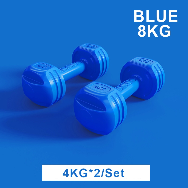 Dumbell Set Pair 2KG to 6KG Dumbell set for women Body sculpting Muscle Fitness Exercise ...