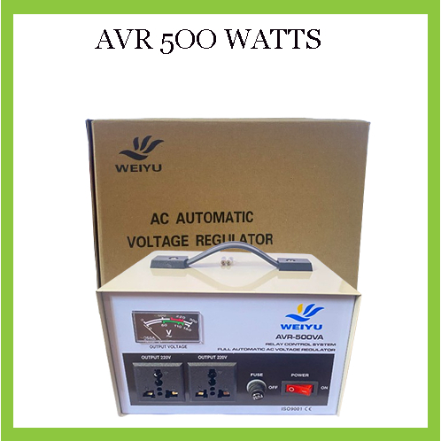 AC Automatic Voltage Regulator AVR 500V Watts | Shopee Philippines