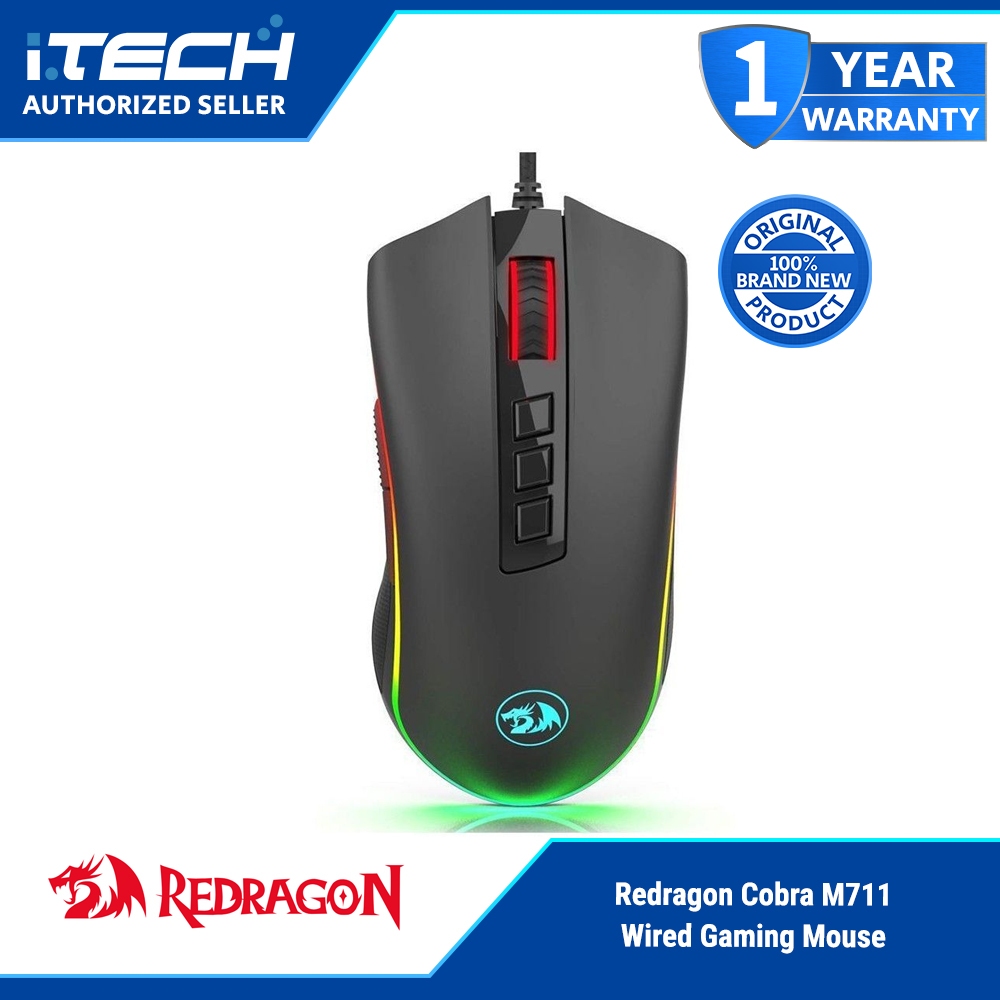 Redragon Cobra M711 Wired Gaming Mouse | Shopee Philippines