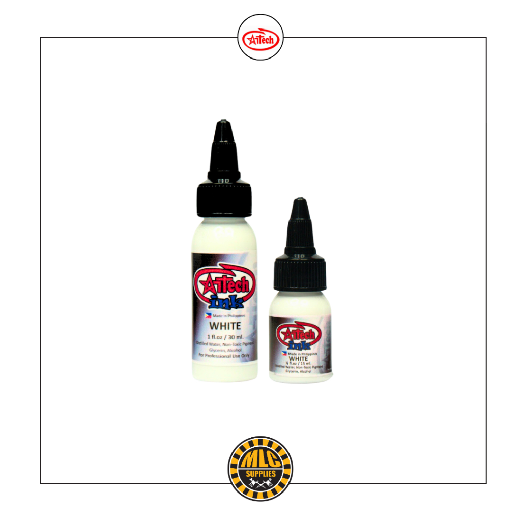 Artech Tattoo Ink WHITE - 0.5oz, 1.oz, 4.oz I MLC Tattoo Supplies ...