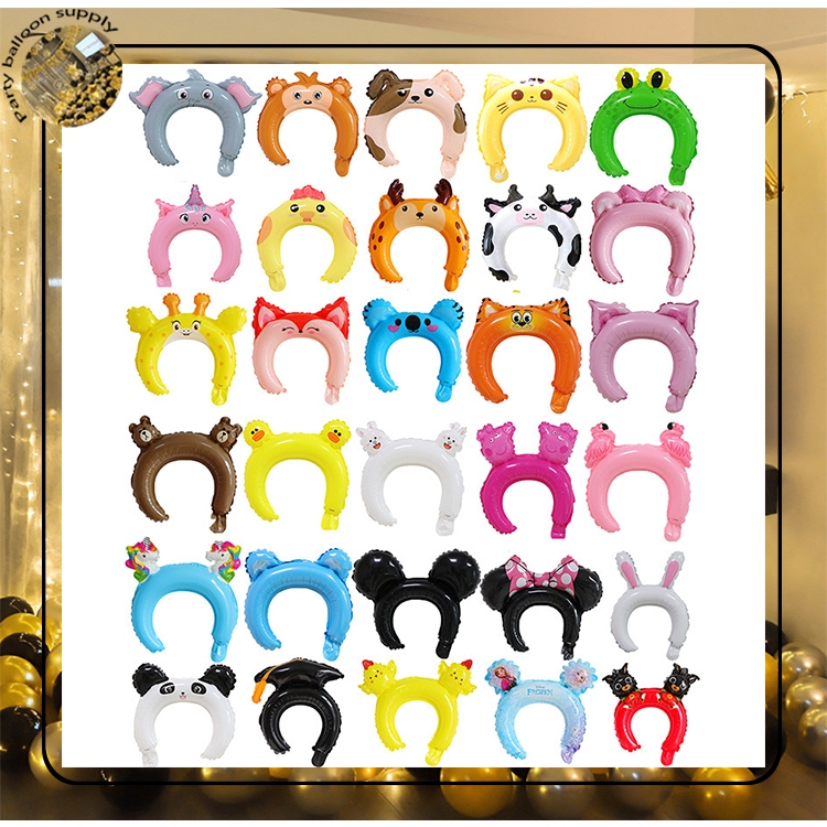 Headband Balloon Happy Birthday Headband New Year Headband Christmas ...