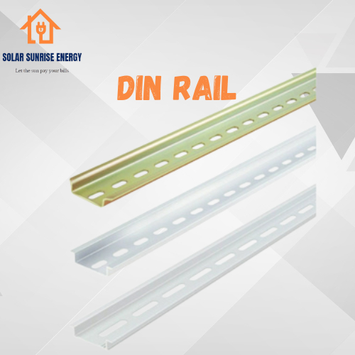 50cm Long Breaker Rail Grooved Metal DIN Fixed Rail General Circuit ...