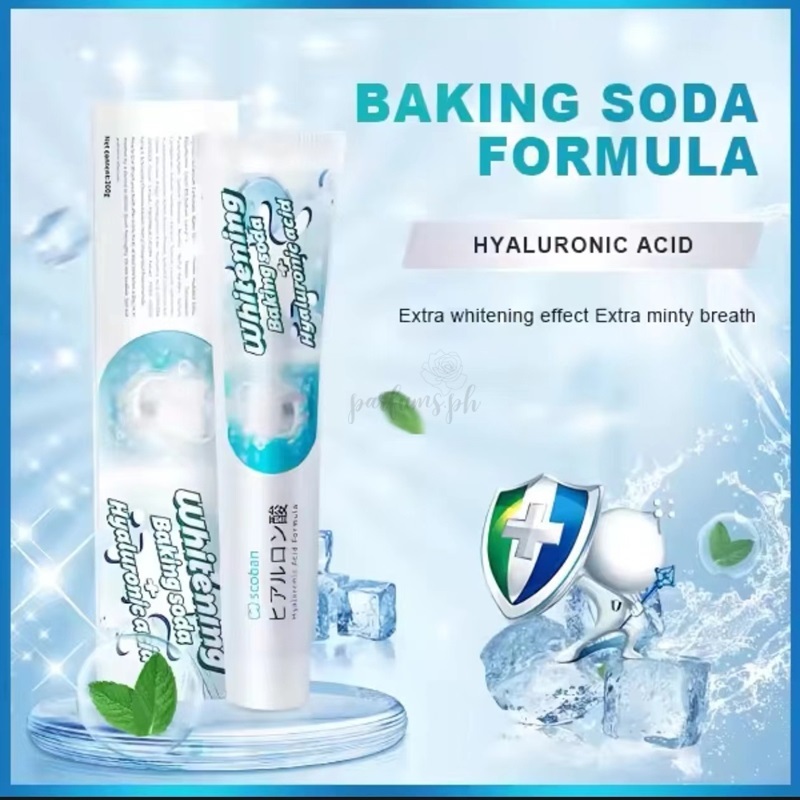 teeth Whitening toothpaste Peppermint Food Graded Family baking soda ...