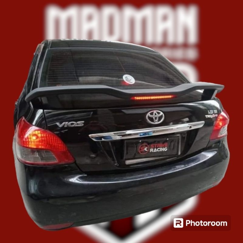 Vios Batman 08 to 13 Modulo Spoiler with Brakelight | Shopee Philippines