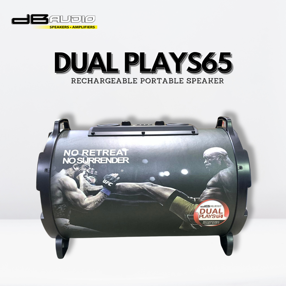 DBaudio Play65 NO RETREAT NO SURRENDER Potable Wireless Speaker 6"inch ...