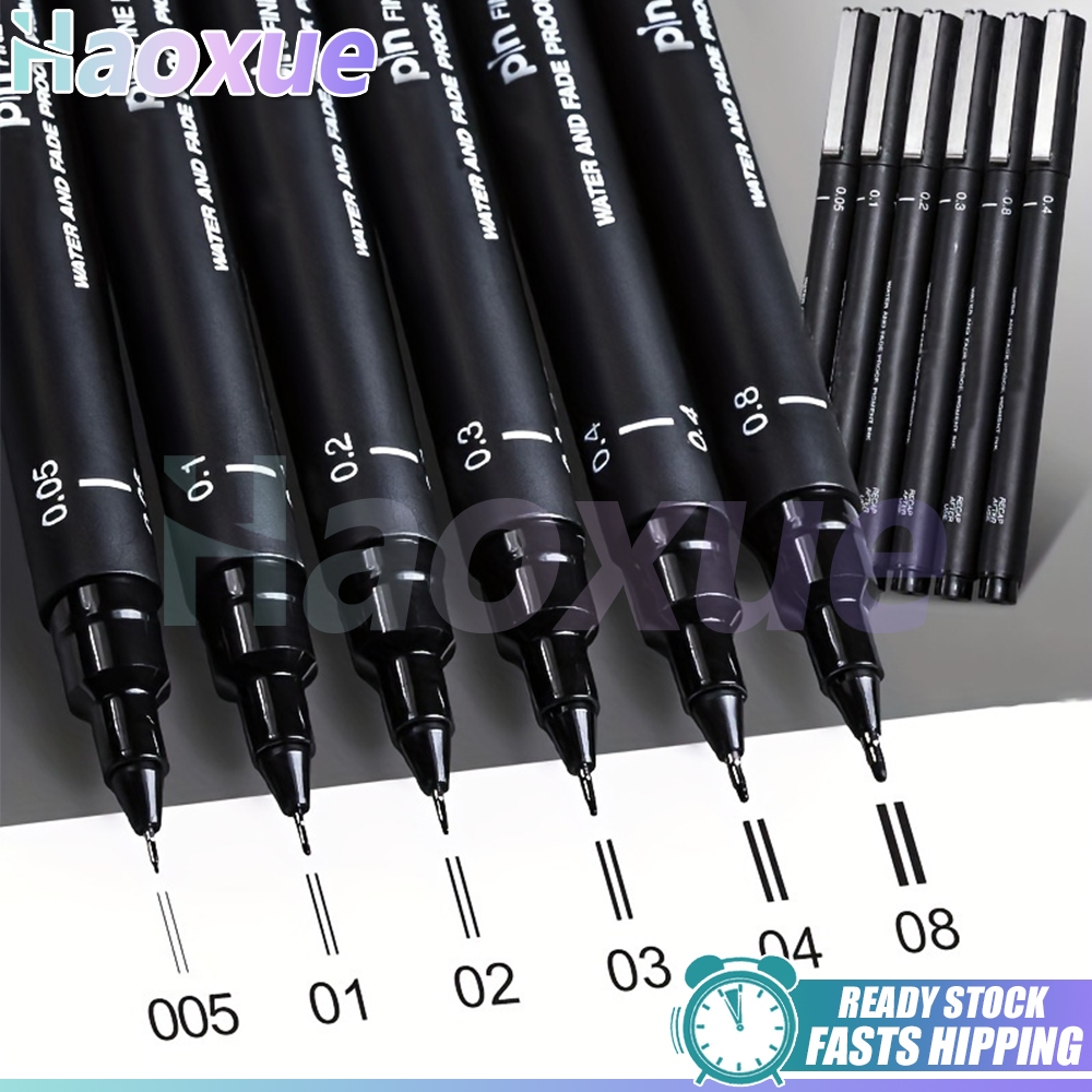 1PC UNIPIN Pen (0.05MM - 0.8MM) Technical Drawing Pen Fine Liner Pen Designer Architect | Shopee ...