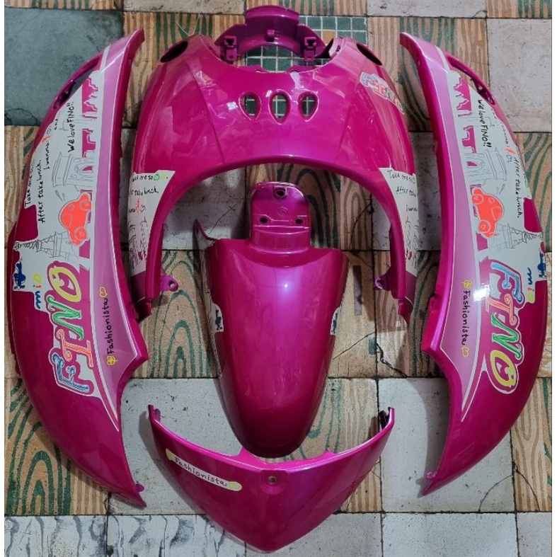 FINO FAIRINGS THAILAND 5PCS MAGENTA/BLACK/CREAM/ORANGE/GRAY/PINK/GREEN ...