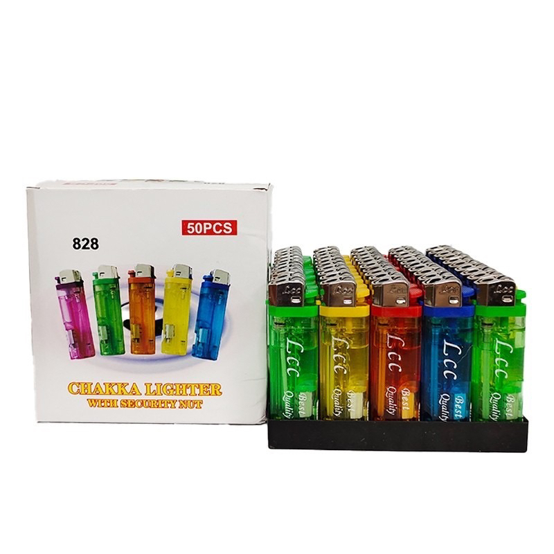 #828 LCC Lighter with Flashlight (50pcs/1box) have ICC Certificate ...