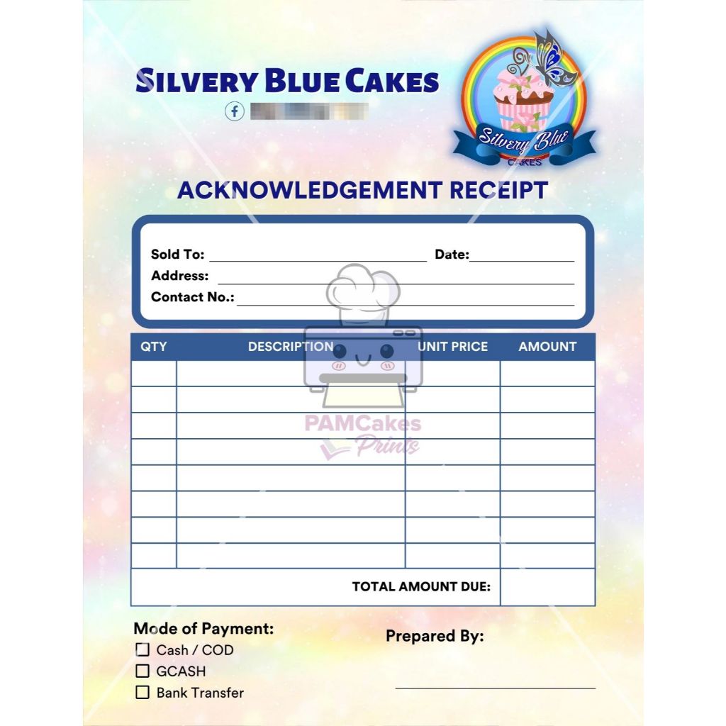 Customizable Acknowledgement Receipt Pad - 50 sheets [RE-LISTED ...