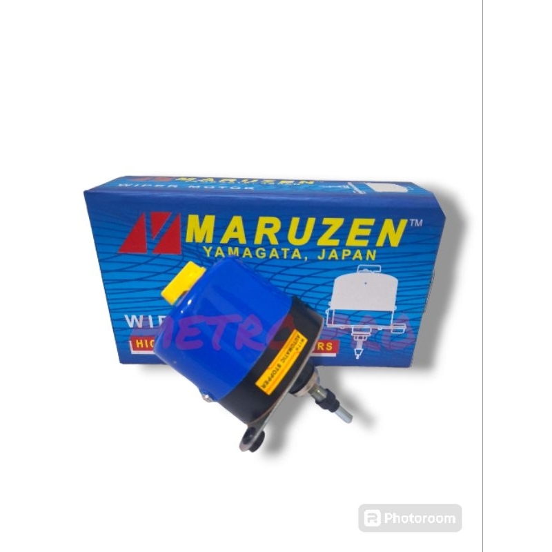 MARUZEN WIPER MOTOR 12V/24V SHORT SHAFT Jeepneys, OTJs, Etc. | Shopee ...
