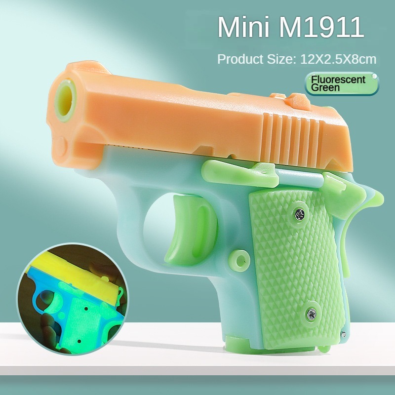 3D Toy Guns Mini Turnip Carrot Gun Models Multiple Colors Children's ...