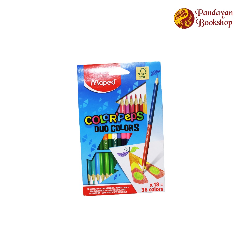 Maped Color'Peps Duo Colors Colored Pencil | Shopee Philippines