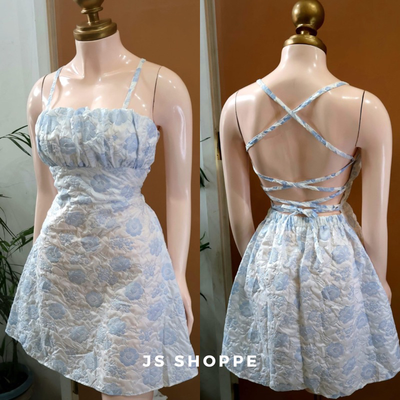 COD Clam Back-string Mini Dress |72| JS’ Shoppe | Shopee Philippines