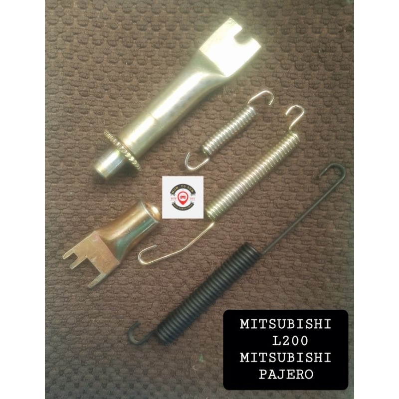 3 Pieces Brake Shoe Spring with Adjuster for Mitsubishi L200 Endeavor ...