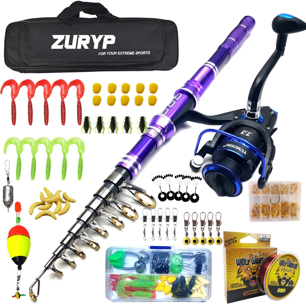 Fishing rod set original fishing rod and reel set fishing rods full set ...