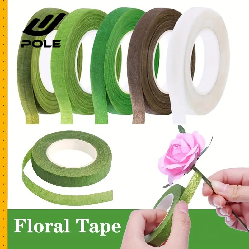 Floral Tape Floral Tape Dark Green Bouquet Tape Flower Arrangement Stem ...