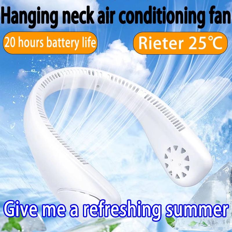 Portable ceiling fan 360-degree leafless rechargeable outdoor ceiling ...