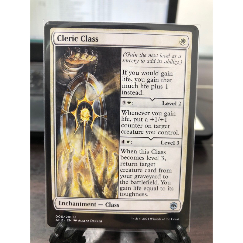 Cleric Class (NM- AFR - EN - MTG) | Shopee Philippines