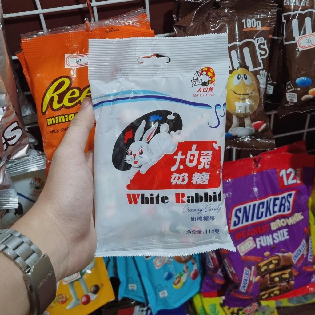 White Rabbit Candy with Edible Rice Paper (Small Pack) - 114 grams ...