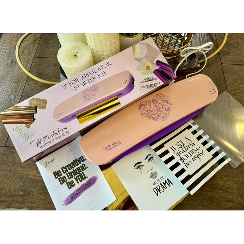 PF CRAFTS Foil Applicator machine with hot and cold laminating feature ...