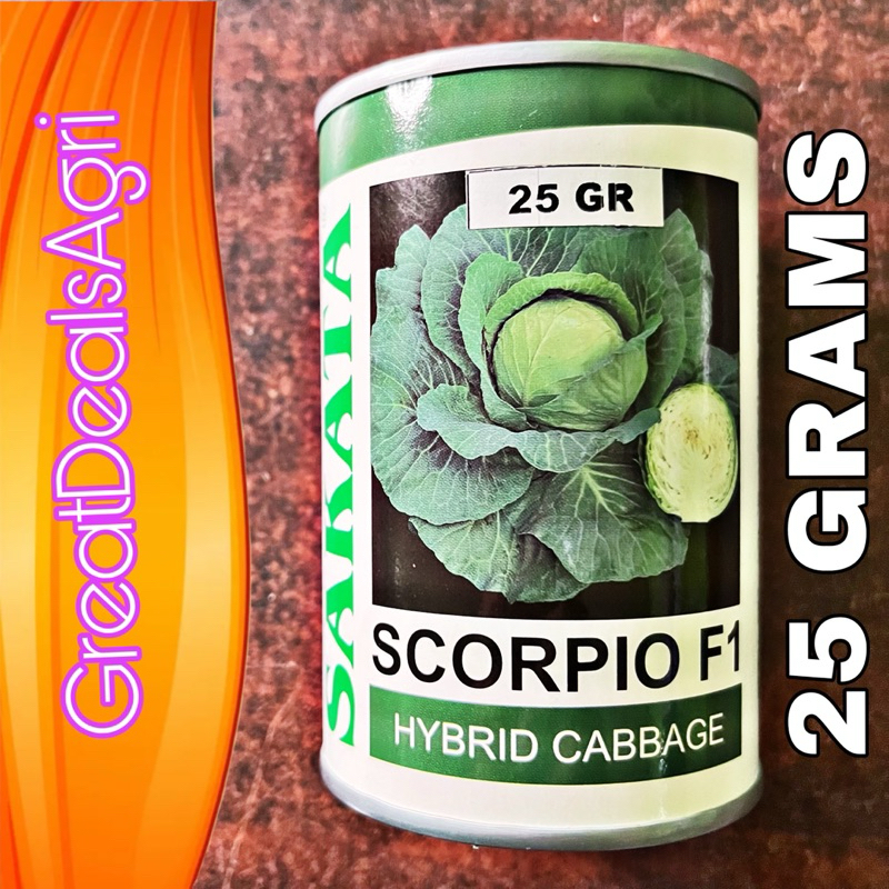 SCORPIO CABBAGE F1 (25 GRAMS) BY SAKATA SEEDS | Shopee Philippines