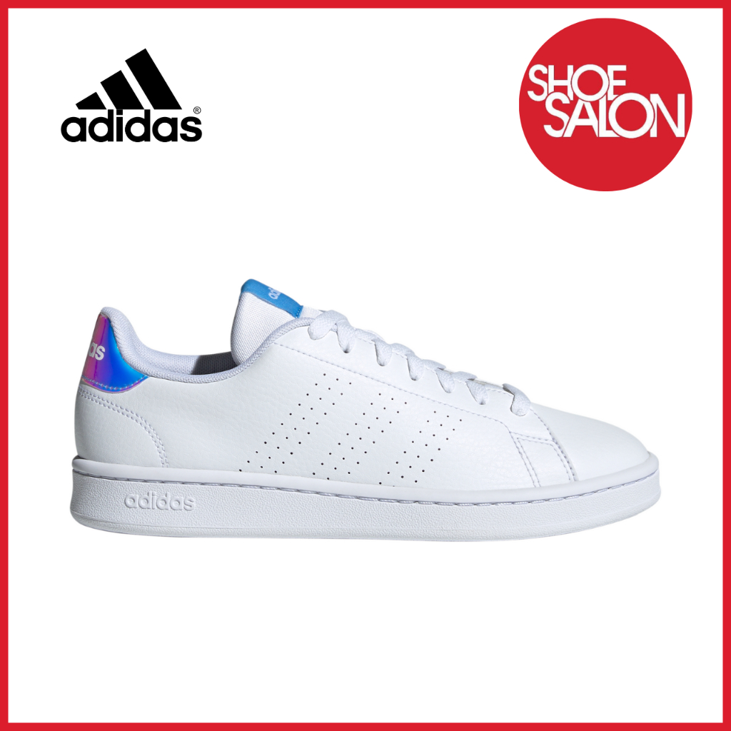 SHOE SALON Adidas Advantage Women's Shoes White/Blue Burst IF6117 ...