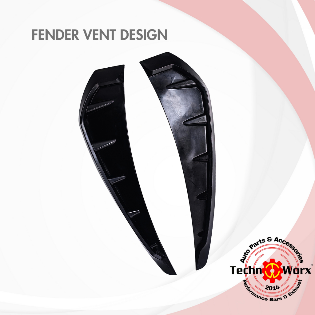 2pcs Car Side Vents Display Accessories Universal Air Vent Design ...