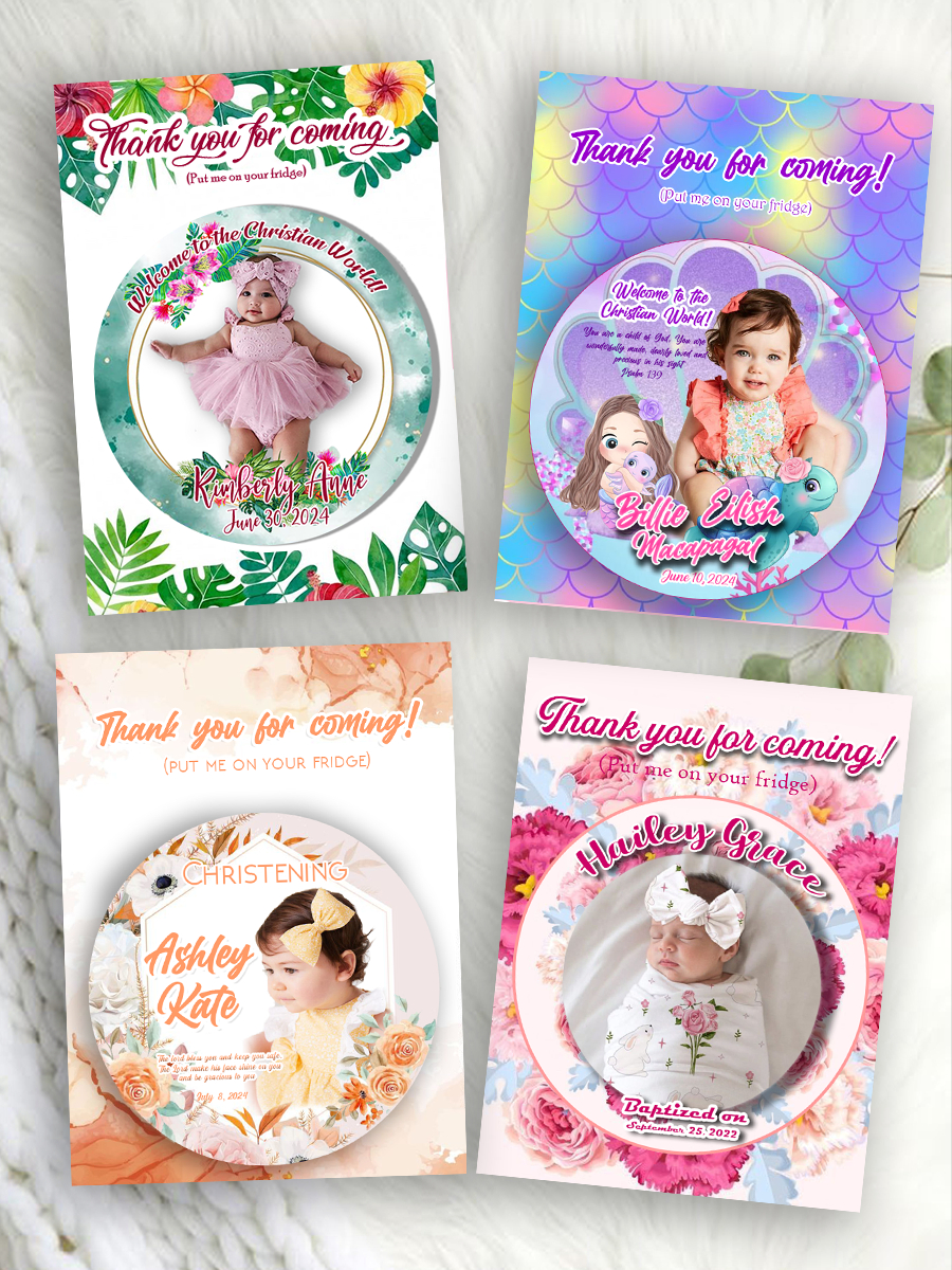 Acrylic Ref Magnet for all occasion | Shopee Philippines