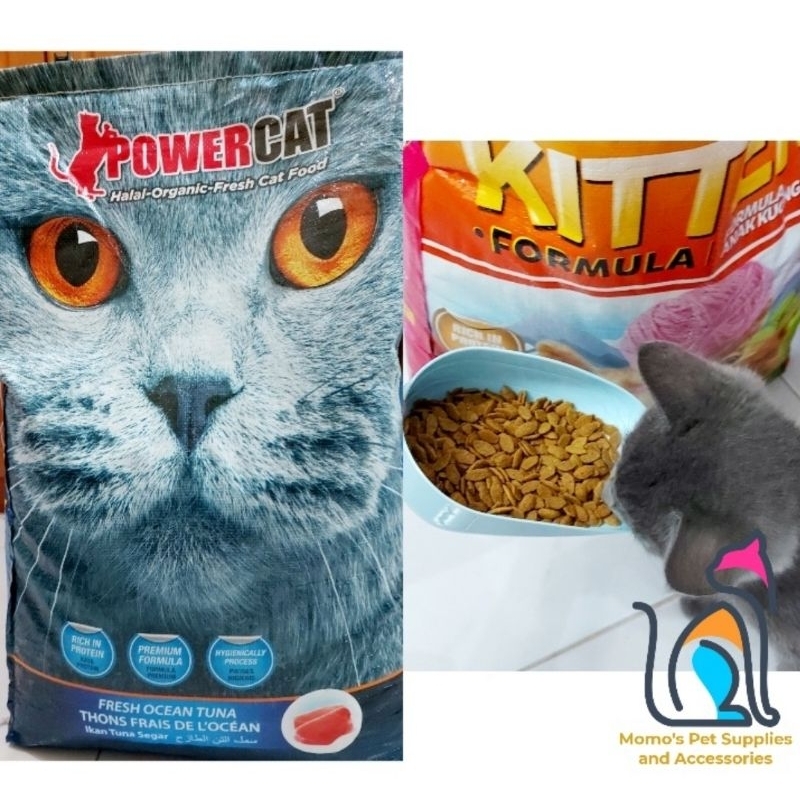 POWERCAT Adult and Kitten Halal Organic Fresh Cat Food - 500g - 1KG ...